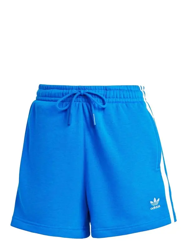 Adidas 3-stripes French Terry Shorts - Blue