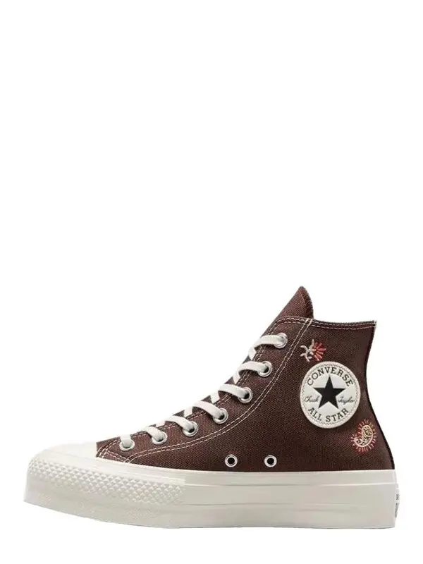 CONVERSE Chuck Taylor All Star Lift 'crafted Evolution' High Top Sneakers - Brown