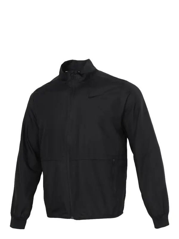 Nike As Nk Flex Hybrid Jkt Sports Stand Collar Windproof Jacket - Black