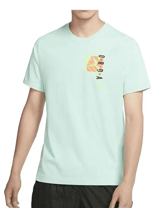 JORDAN Air Futura Short Sleeve T-shirt - Green