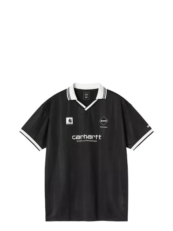 Carhartt Work In Progress X F.c.real Bristol Pocket Game Shirt - Black