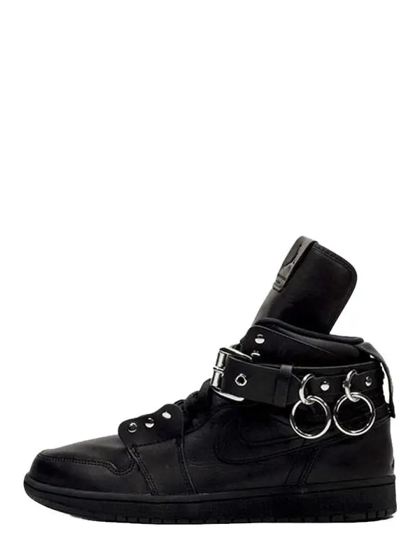 JORDAN 1 Retro Strap High X Comme Des Garcons - Black/black-black