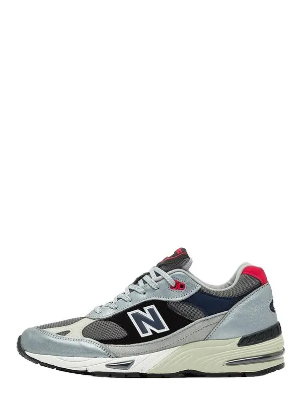 NEW BALANCE 991 Made In England Sneakers - Silver/black/blue