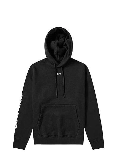 Off-White Diag Skulls Hoodie - Black