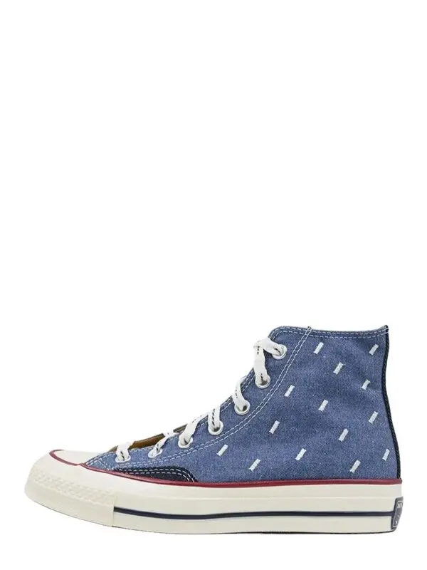 CONVERSE Chuck 70 Hi Indigo Boro Sneakers - Light Blue