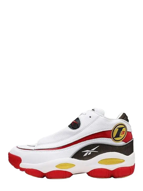 REEBOK Answer 1 Dmx Retro Og High Top Sneakers - White/red
