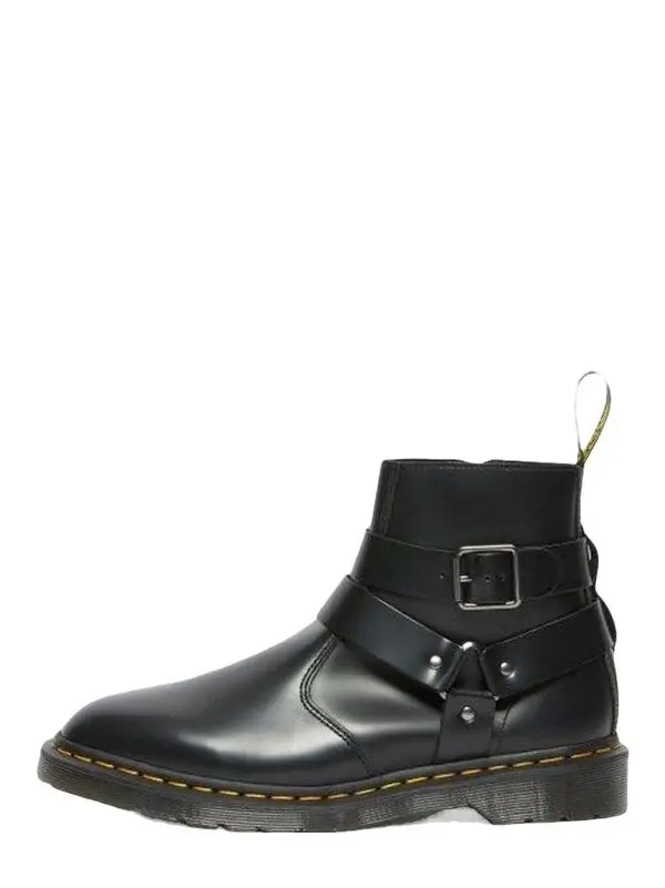 Dr. Martens Jaimes Leather Harness Chelsea Boots - Black