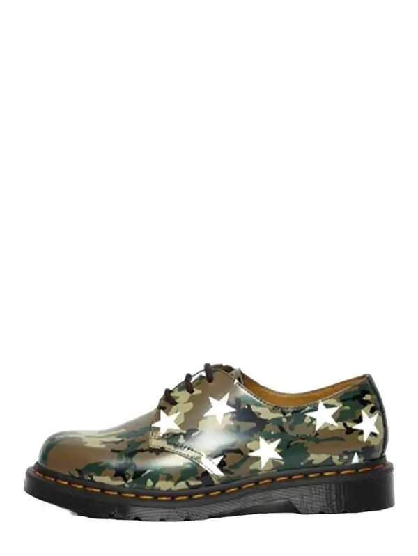 Dr. Martens X Sophnet. X End. 1461 Camo Star Lace Up Oxfords - Army Green