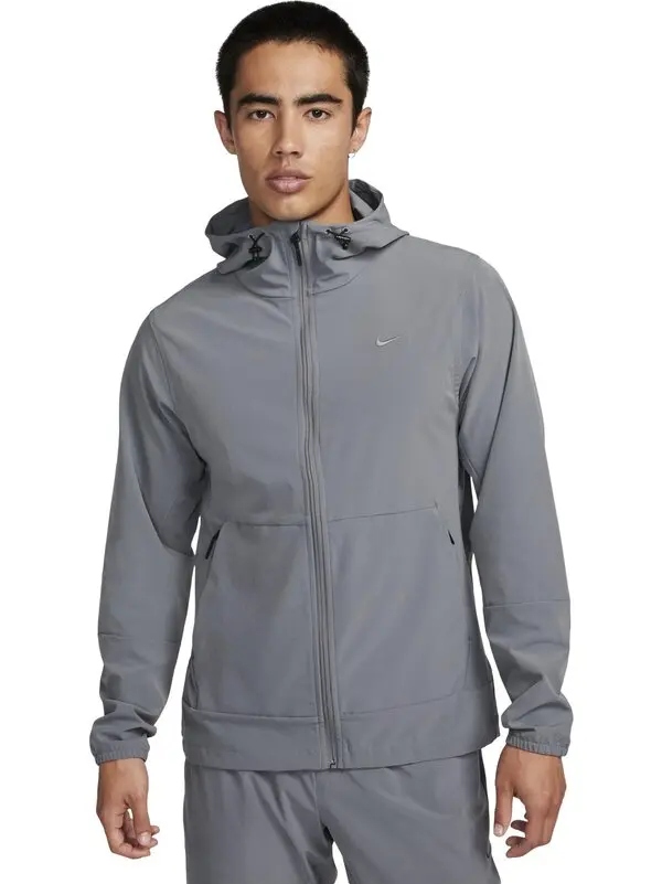 Nike Water-repellent Hooded Jacket - Grey