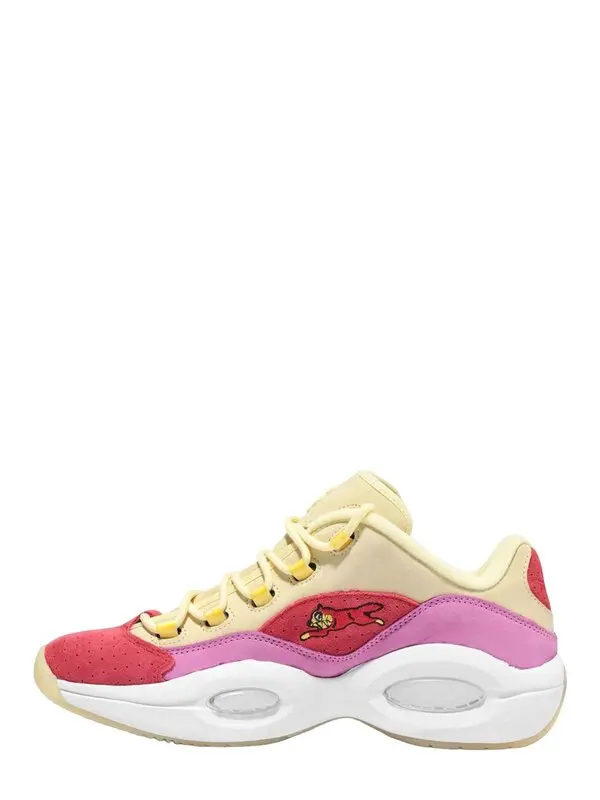 REEBOK Bbc Ice Cream X Question Low "yellow Red - Yellow/red/pink