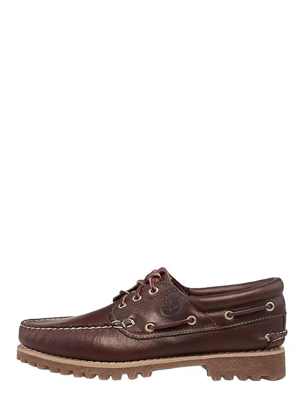 Timberland Heritage Lace Up Boat Shoes - Brown