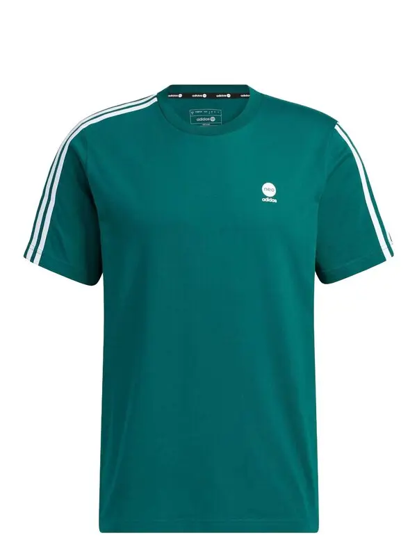 Adidas Neo Essential 3-stripes T-shirts - Green