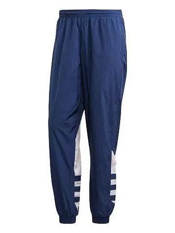 Adidas Originals Big Trefoil Track Pants Night Maeine Logo - Blue