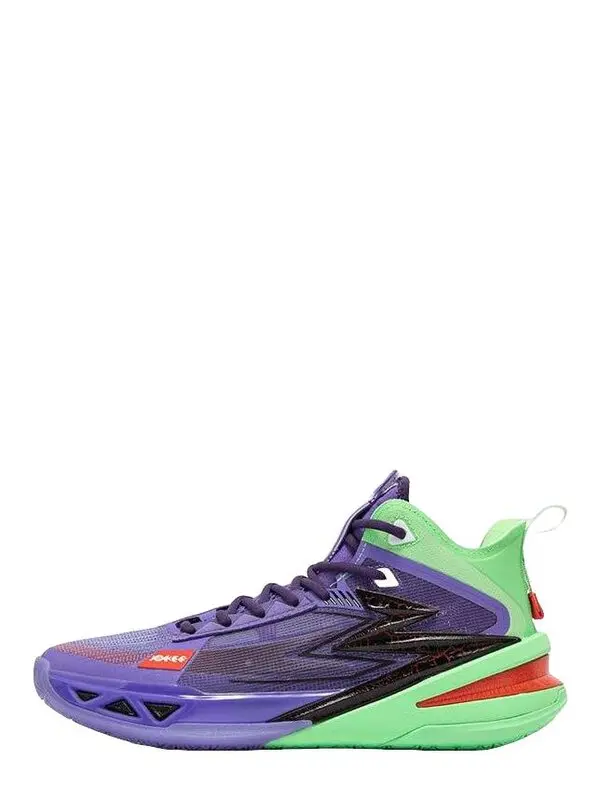361 DEGREES Big3 5.0 Pro Pe 'joker' Sneakers - Purple/green/orange
