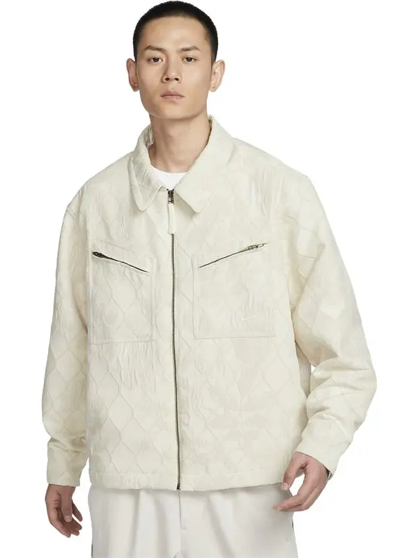 Nike Repel Textured Basketball Jacket - Sail