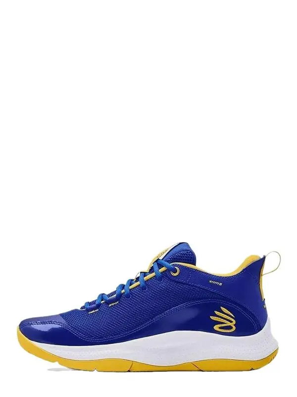 Under Armour 3z5 Nm Mid Top Basketball Sneakers - Blue/yellow