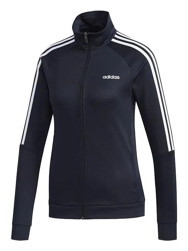Adidas Stand Collar Track Jacket - Navy