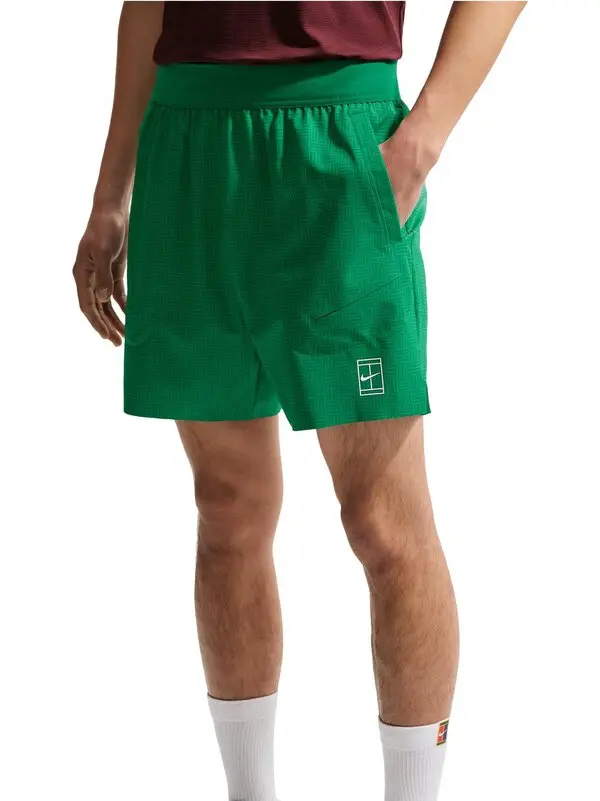 Nike Nikecourt Advantage Dri-fit Shorts - Malachite