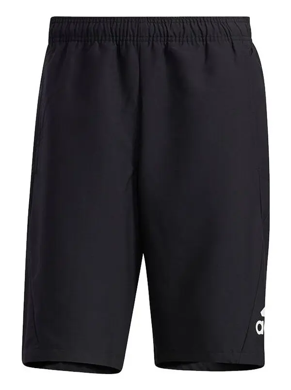 Adidas Alphabet Print Shorts - Black