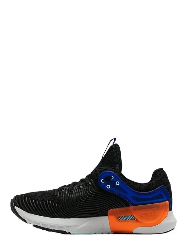 Under Armour Hovr Apex 2 Athletic Sneakers - Black/blue/orange