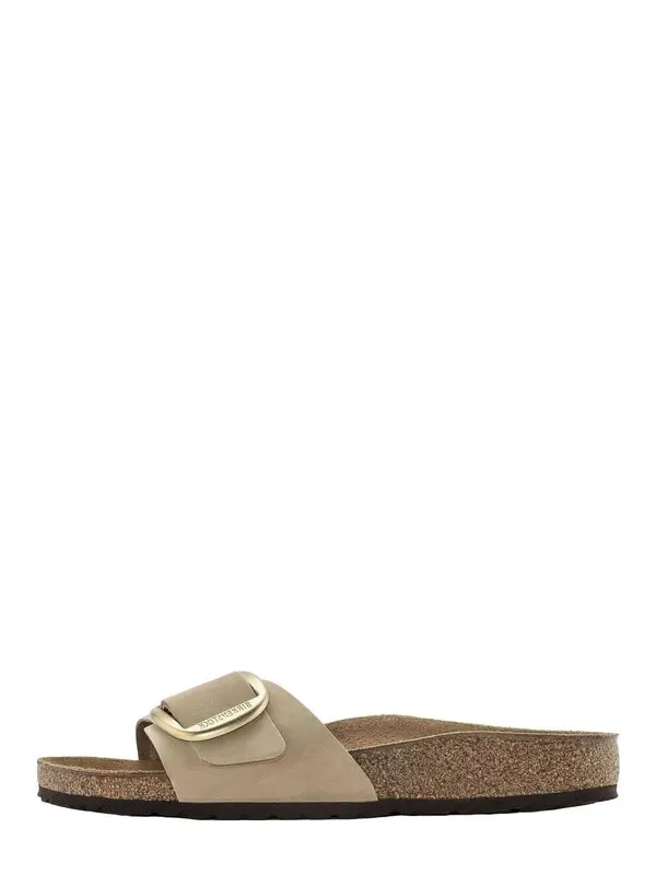 BIRKENSTOCK Madrid Big Buckle Sandals - Tan