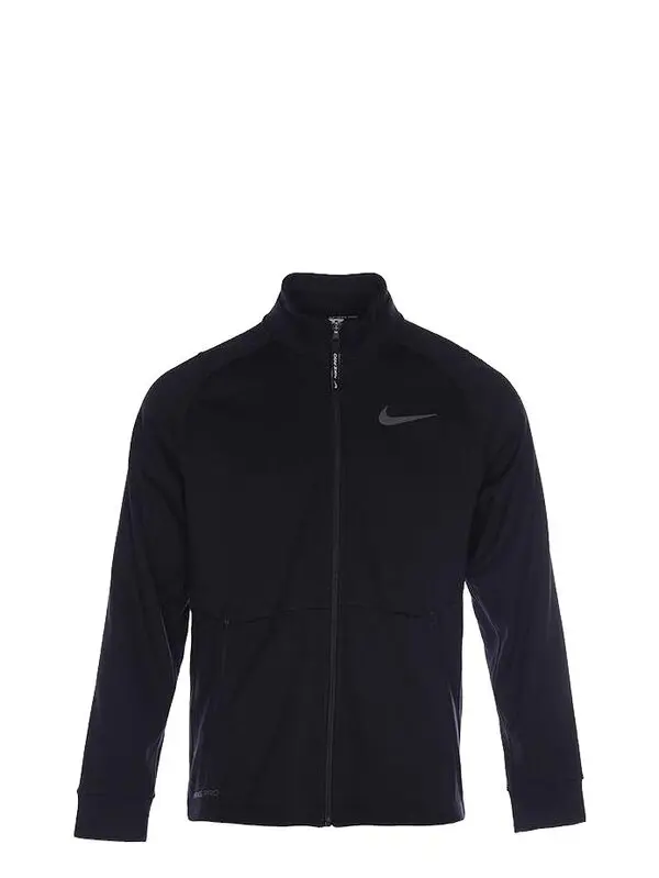 Nike Logo Label Zipper Cardigan Stand Collar Long Sleeve Jacket - Default Colorway