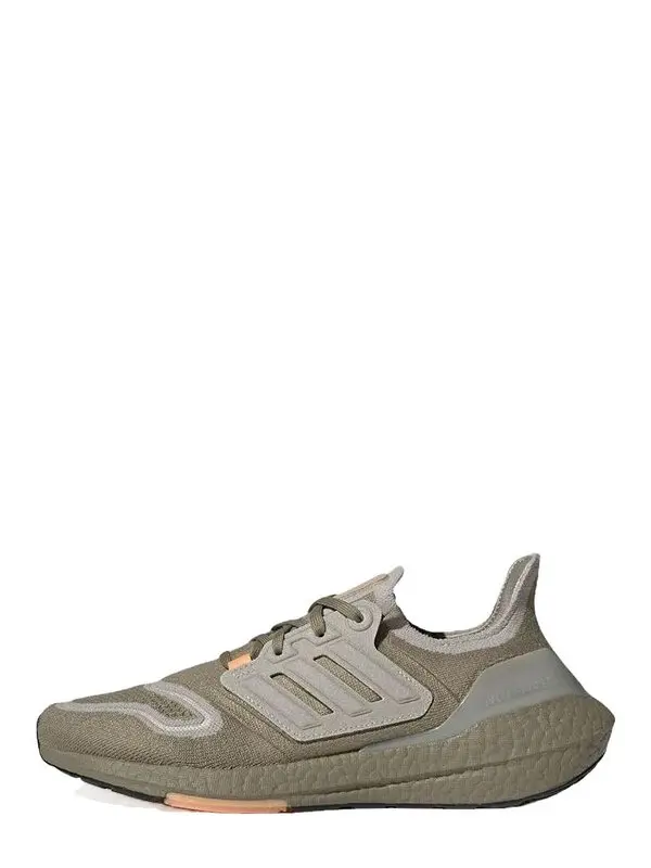 Adidas Ultraboost 22 Athletic Sneakers - Orbit Green/metal Grey/beam Orange