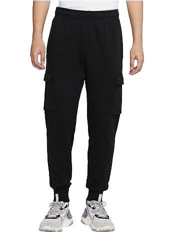 Nike Club Cargo Casual Jogger Pants - Black