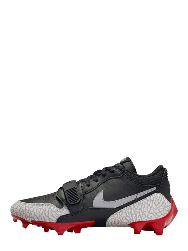 JORDAN Air Legacy 312 Low Td Football Cleats - Black/white/varsity Red
