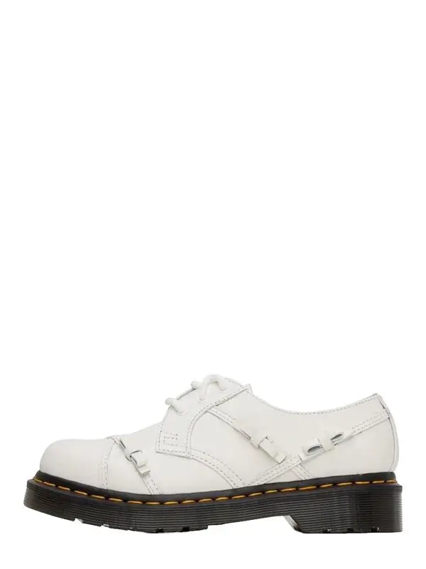 Dr. Martens 1461 Bow Smooth Leather Oxford Shoes - White