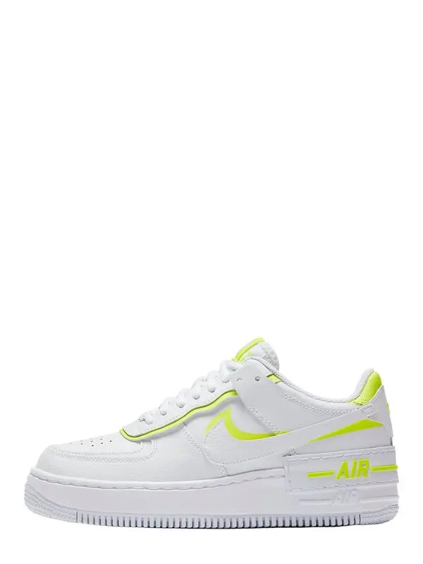 Nike Force 1 Shadow Sneakers - White/yellow