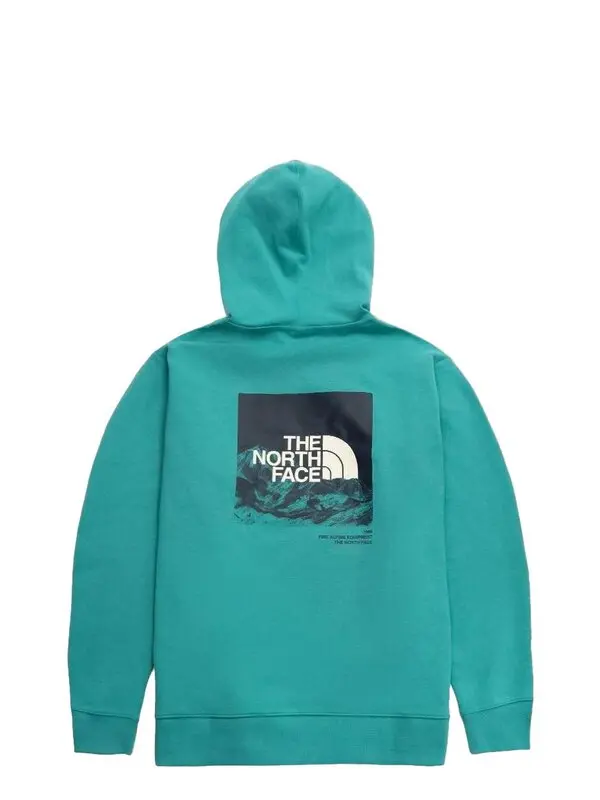 The North Face Logo Hoodie - Teal