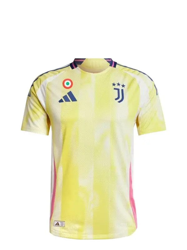 Adidas Juventus 24/25 Away Authentic Jersey - Yellow
