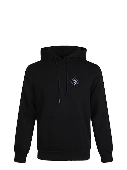 CONVERSE Mountain Club Patch Pullover Hoodie - Black