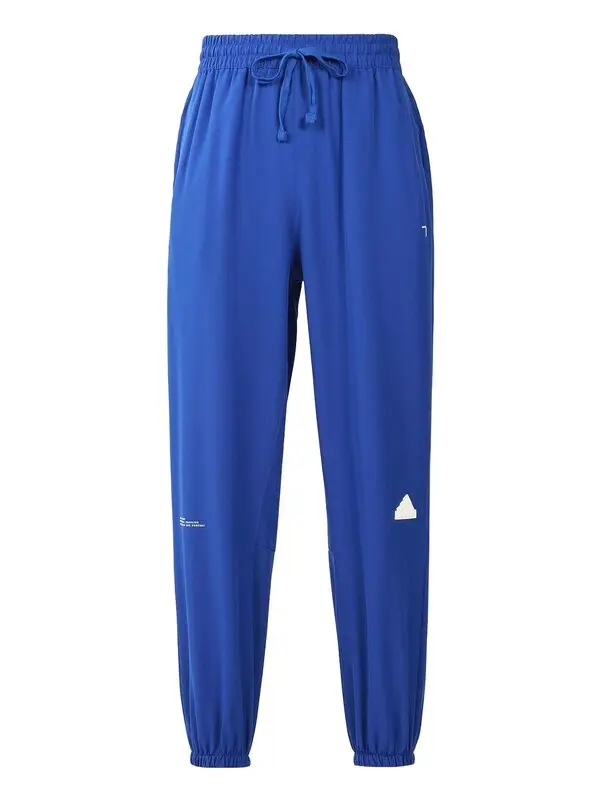 Adidas New Wv Pants Solid Color Logo Printing Bundle Feet Sports Pants/trousers/joggers Blue - Default Colorway