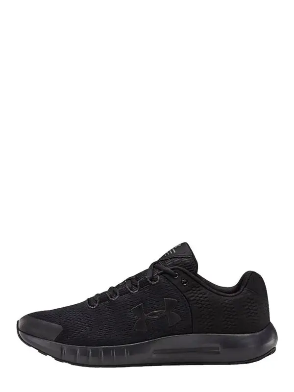 Under Armour Micro G Pursuit Bp Low Top Athletic Sneakers - Black