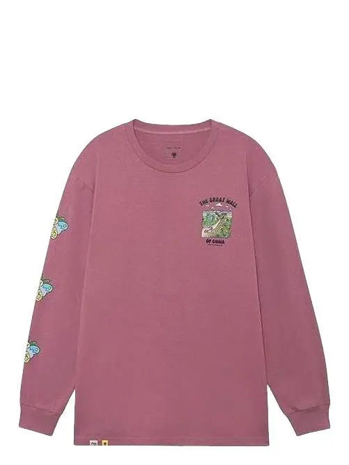 LI-NING X Steven Harrington Graphic Sweatshirt - Pink/multi-color