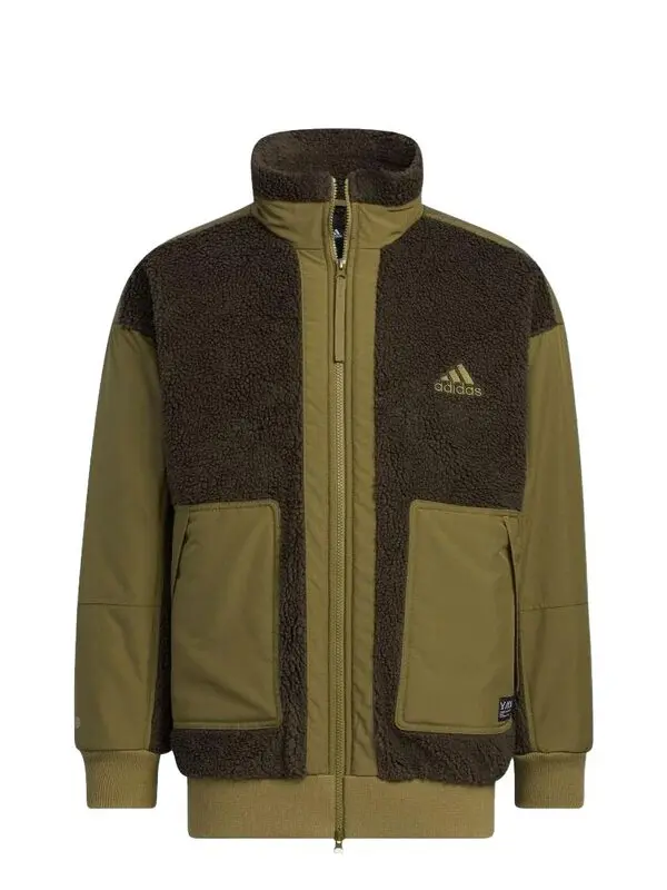Adidas Logo Hp1390 Casual Colorblock Jacket - Default Colorway