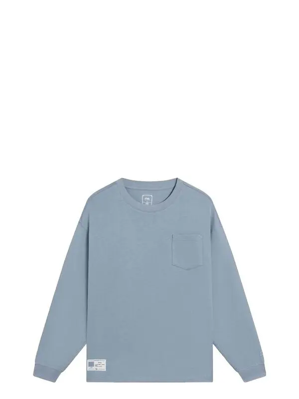 LI-NING Long Sleeve Relaxed Top - Blue