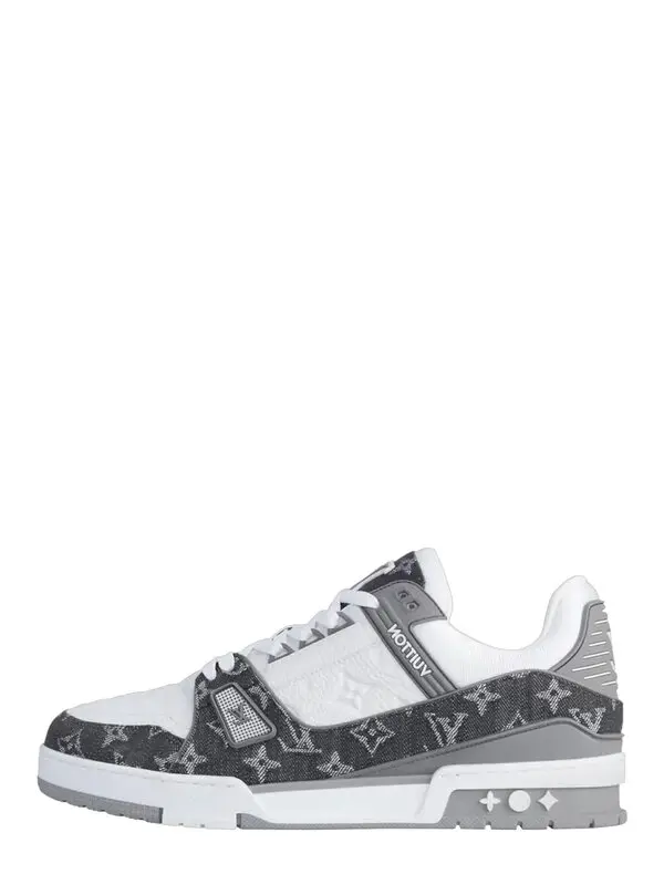 LOUIS VUITTON Trainer "monogram Denim " Sneakers - Grey