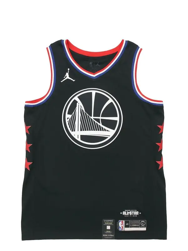 JORDAN Stephen Curry All-star Edition Golden State Warriors Swingman Jersey - Black