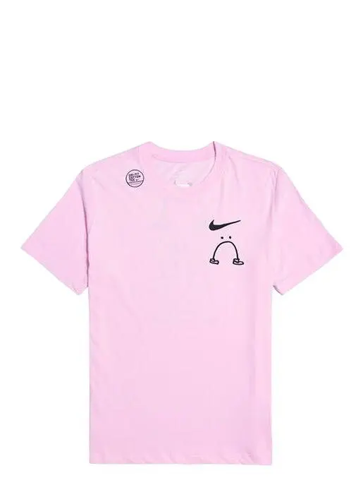 Nike I Can't Feel My Legs" Graphic Tee - Pinkred