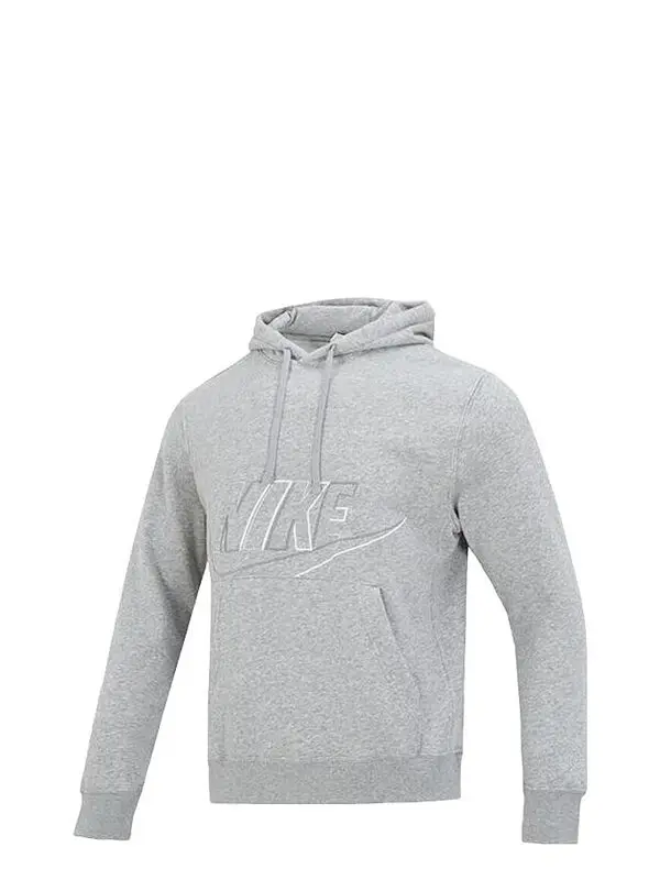 Nike Big Logo Hoodie - Grey