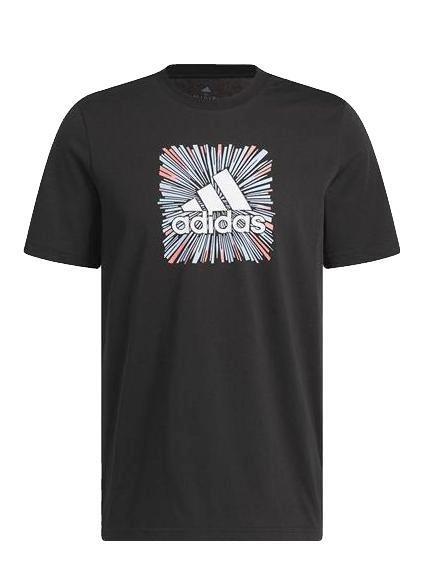 Adidas Optimist Sun Logo Sportswear Graphic Tee 'black - Black/multi-color