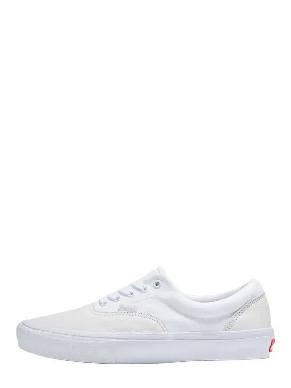 VANS Era Leather Skate Low Top Sneakers - White