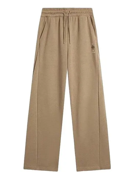 LI-NING Loose Fit Knit Pants - Khaki