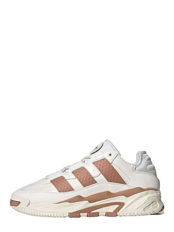 Adidas Originals Niteball Athletic Sneakers - White/brown
