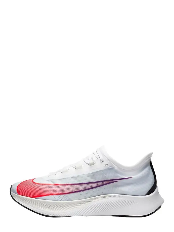 Nike Zoom Fly 3 Athletic Sneakers - White/pink