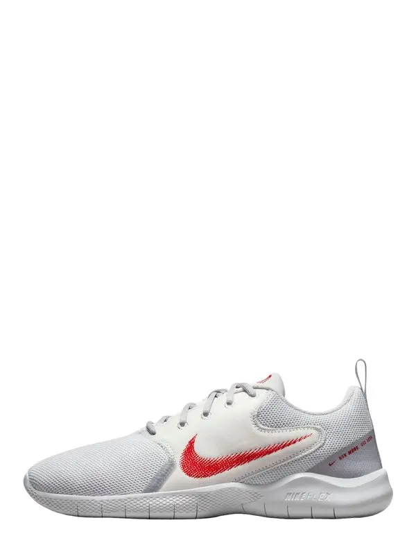 Nike Flex Experience Run 10 Low Top Sneakers - White/grey/red