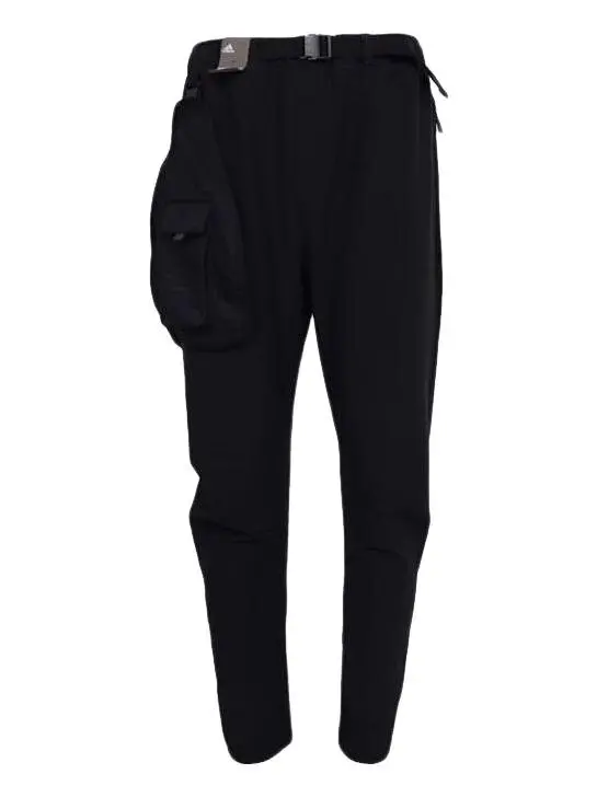 Adidas Th Pnt Wv Flc Leisure Sports Training Wear Woven Trousers - Black